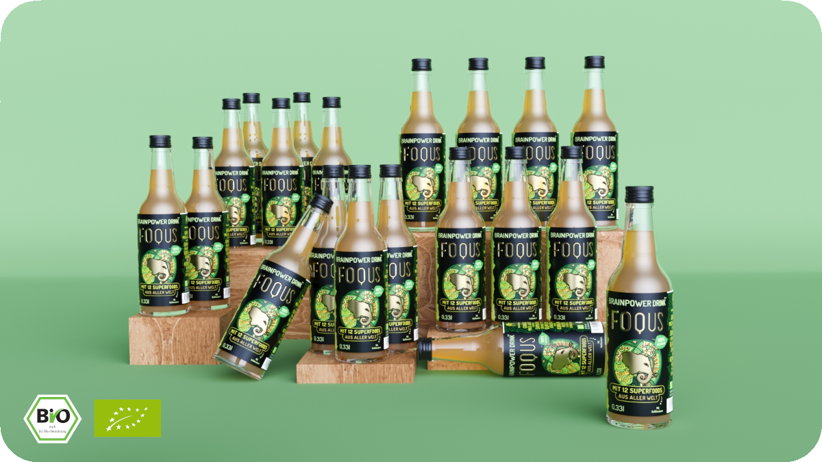 FOQUS - Brainpower Drink 20 x 330 ml – Drink-FOQUS